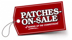 Embroidered Custom Patches as low as 32¢ ea. Patches On Sale